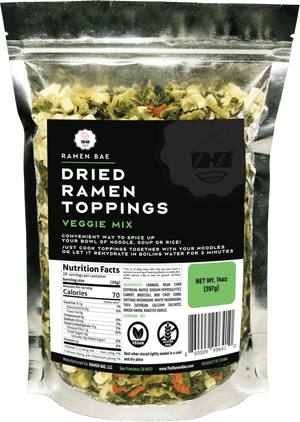 Ramen Bae Company: The Dried Ramen Toppings Store.