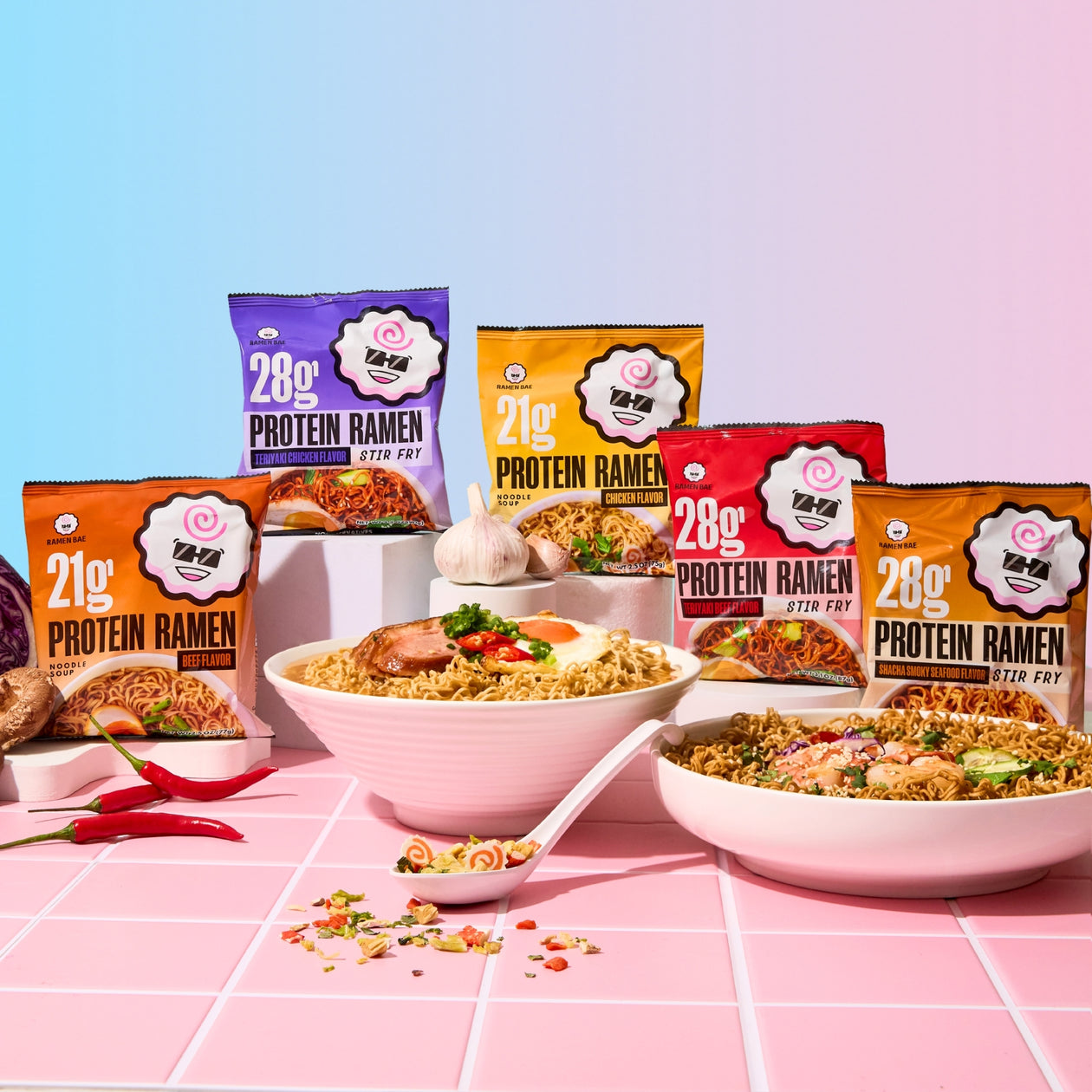 Protein Ramen Variety 30-Pack - The Ramen Bae