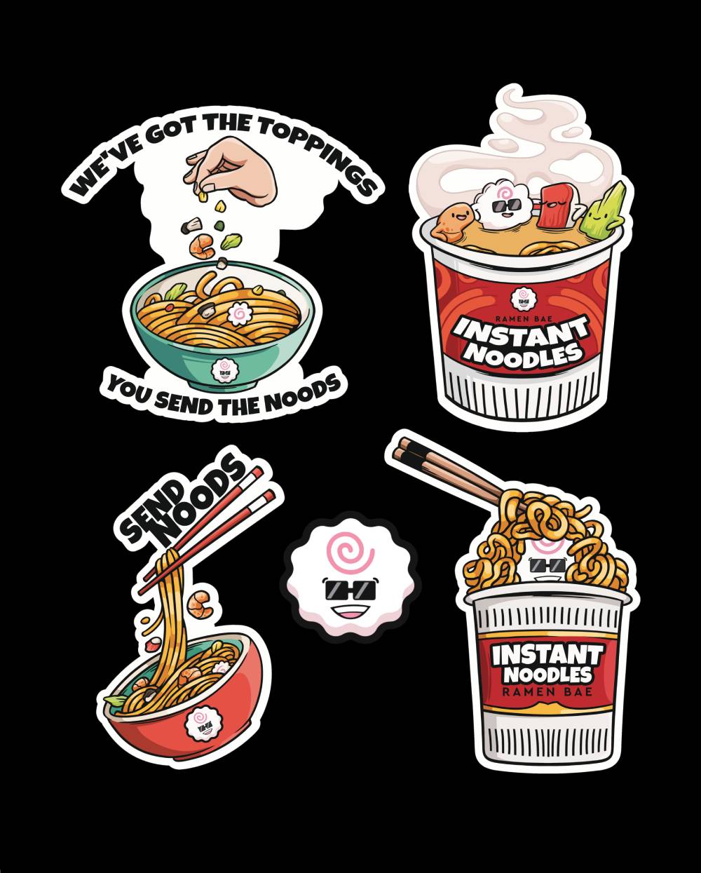 Ultimate Sticker Sheet - The Ramen Bae