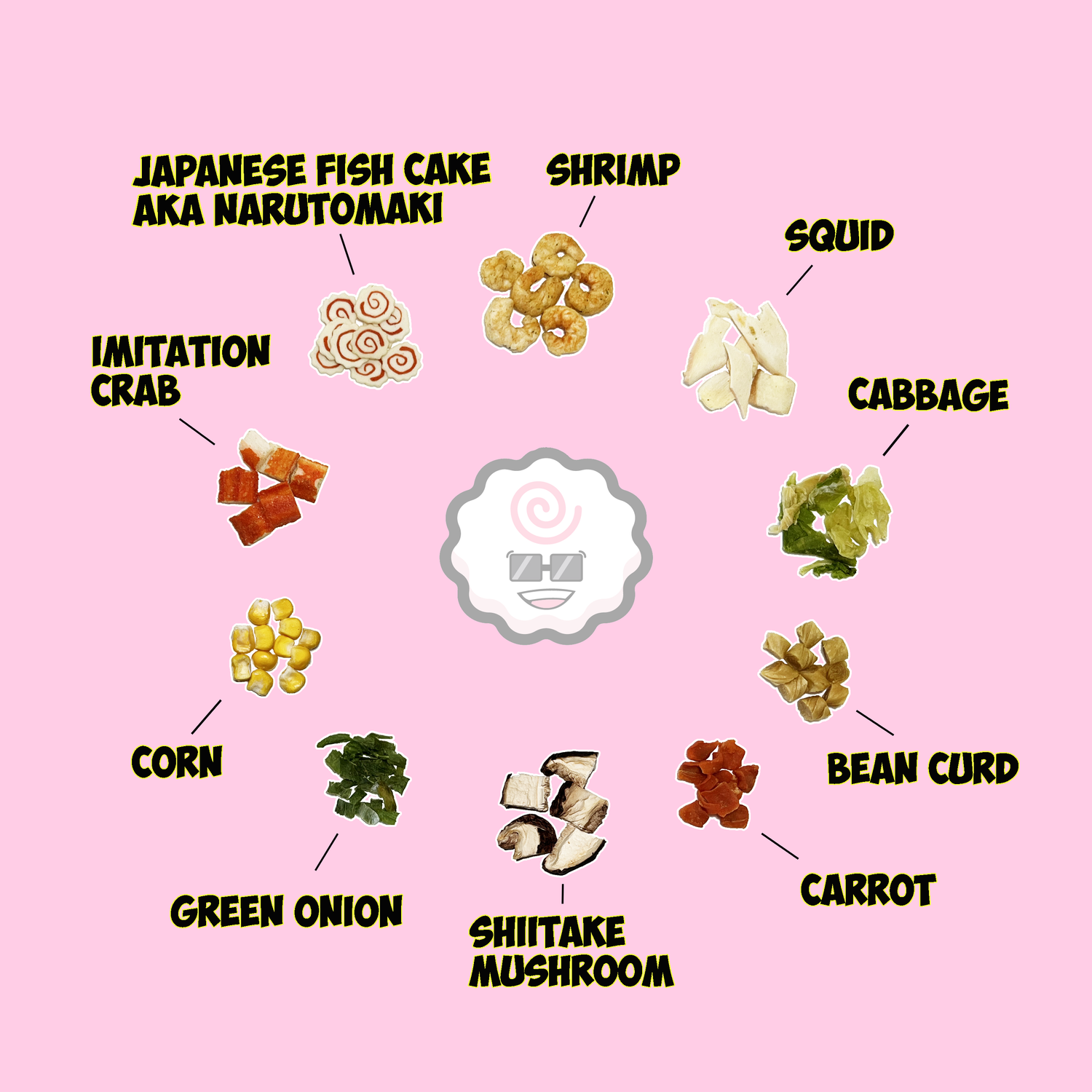 Ramen Bae Company: The Dried Ramen Toppings Store. – The Ramen Bae